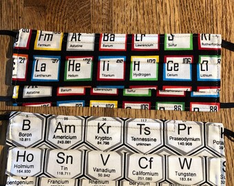 Periodic Table Mask | Etsy