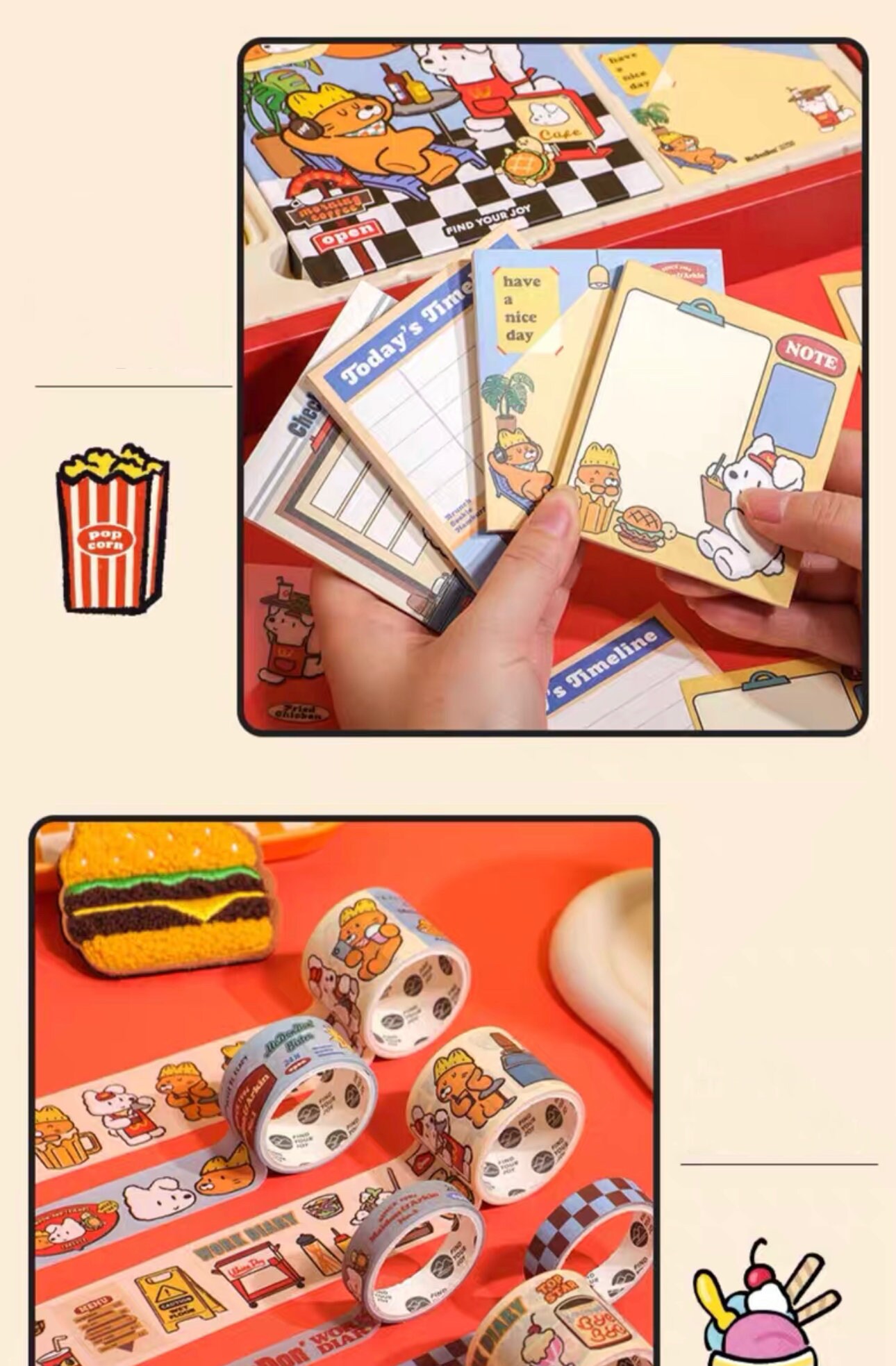 Cute Journal Stationary Planner Gift Set for Diary and Notebook With ...