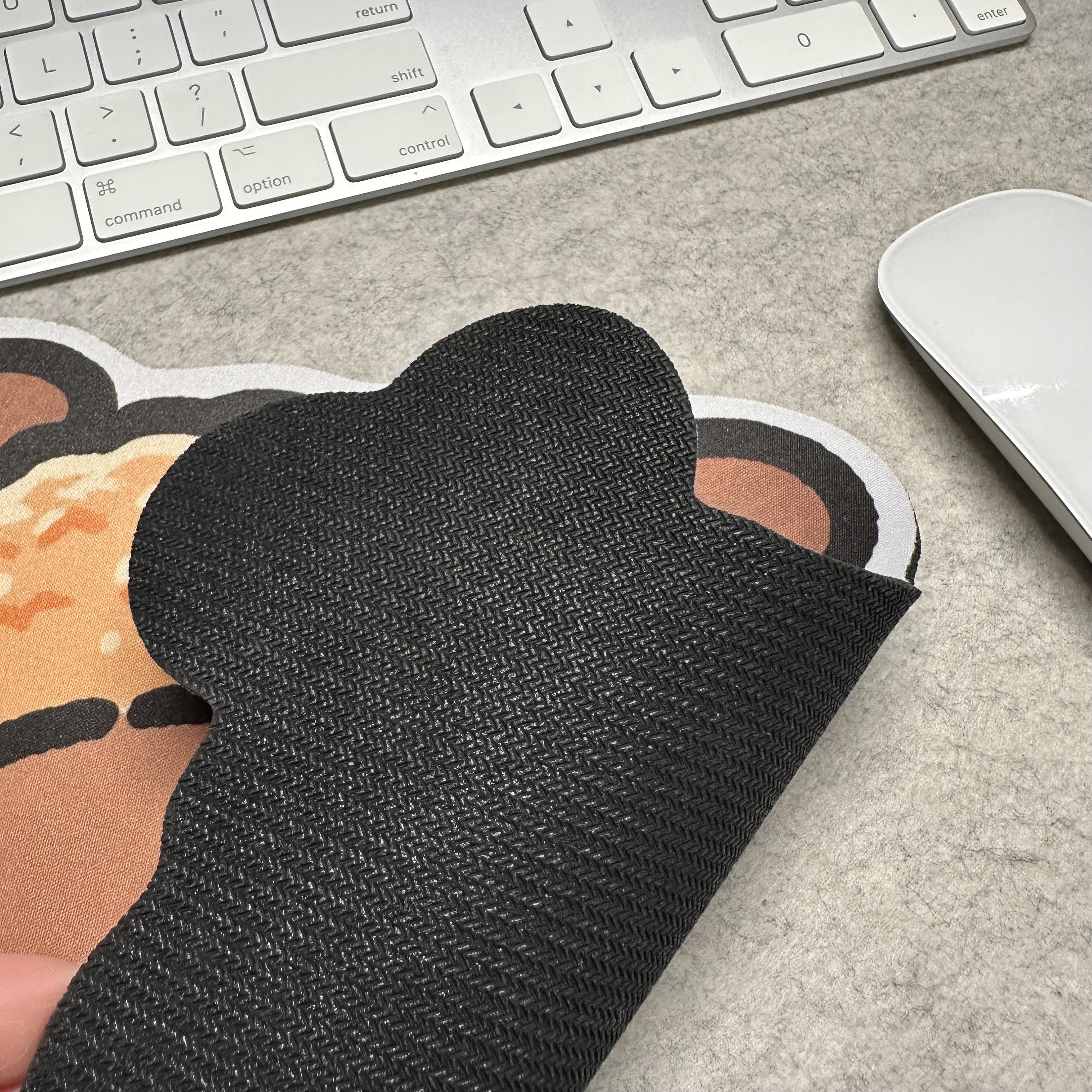 Sliced Bread With Capybara Filling Mouse Pad for Office Gaming Student ...