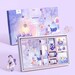 Cute Purple Prince Journal Stationary Planner Gift Set for Diary and ...