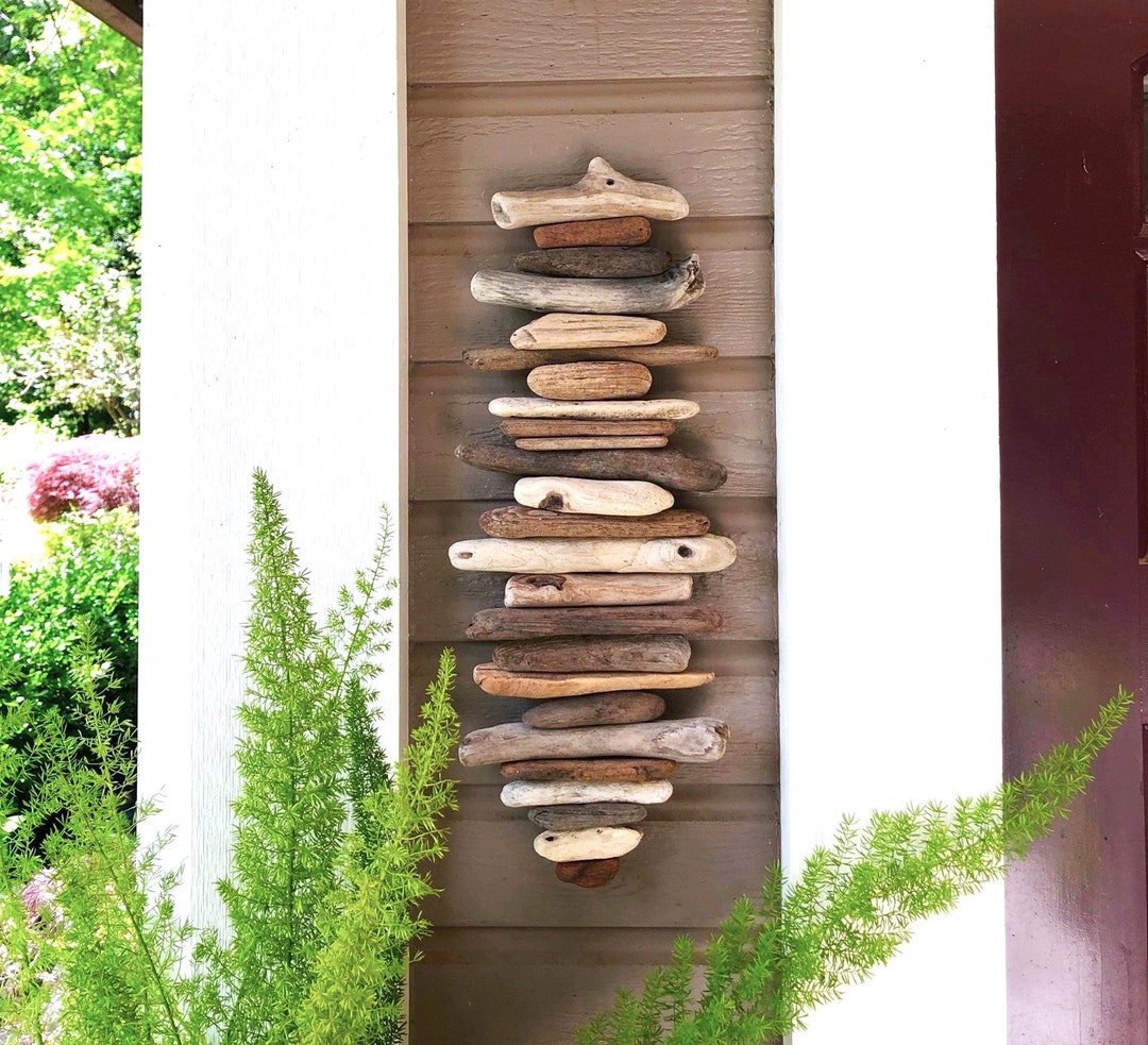 Drifting Along III Driftwood Wall Art/wall Hanging/valhalla Ladder ...
