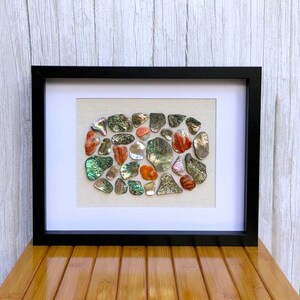 Shine Like It Does Abalone Shell Shadowbox Wall Art. Natural/ethical ...