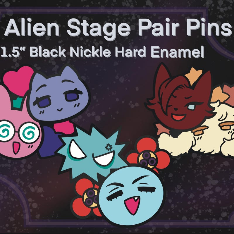 Alien Stage Badge Pin - Etsy