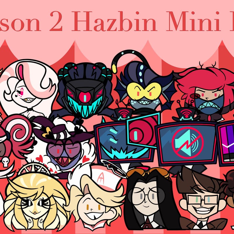 Vox Hazbin Pins - Etsy