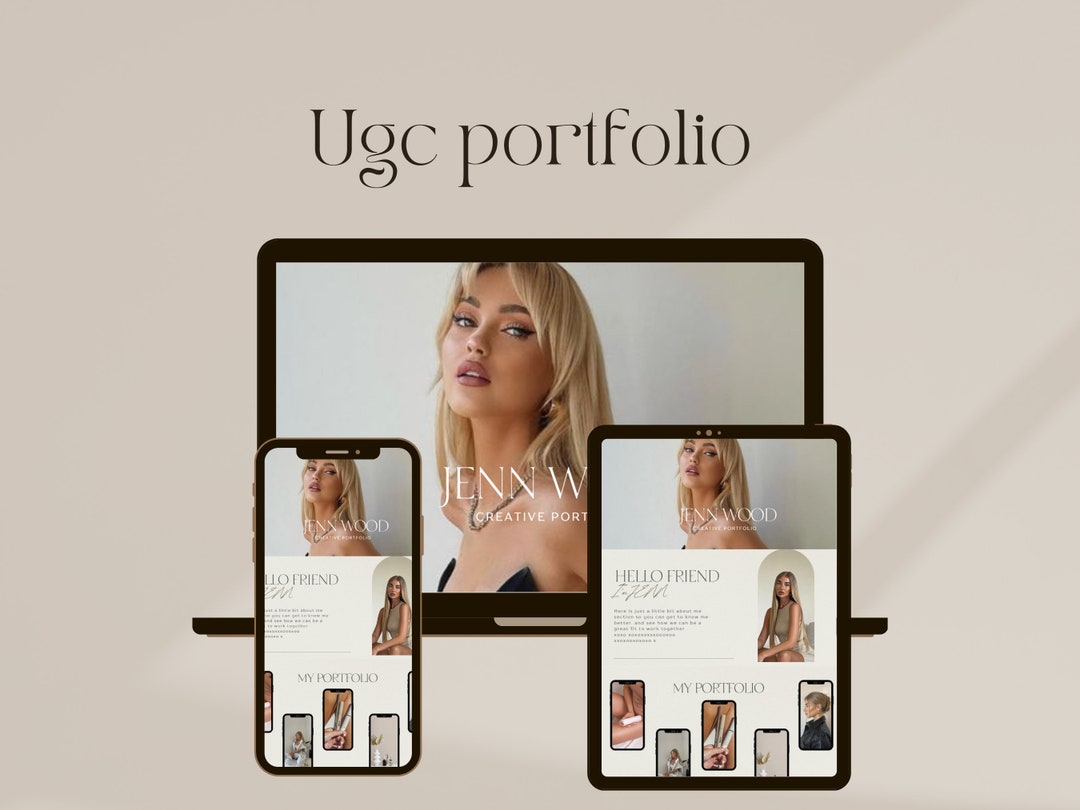 UGC Portfolio, UGC Media Kit, UGC Creator Portfolio, Ugc Portfolio ...