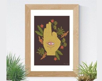 Yoga Mudra Poster - Etsy
