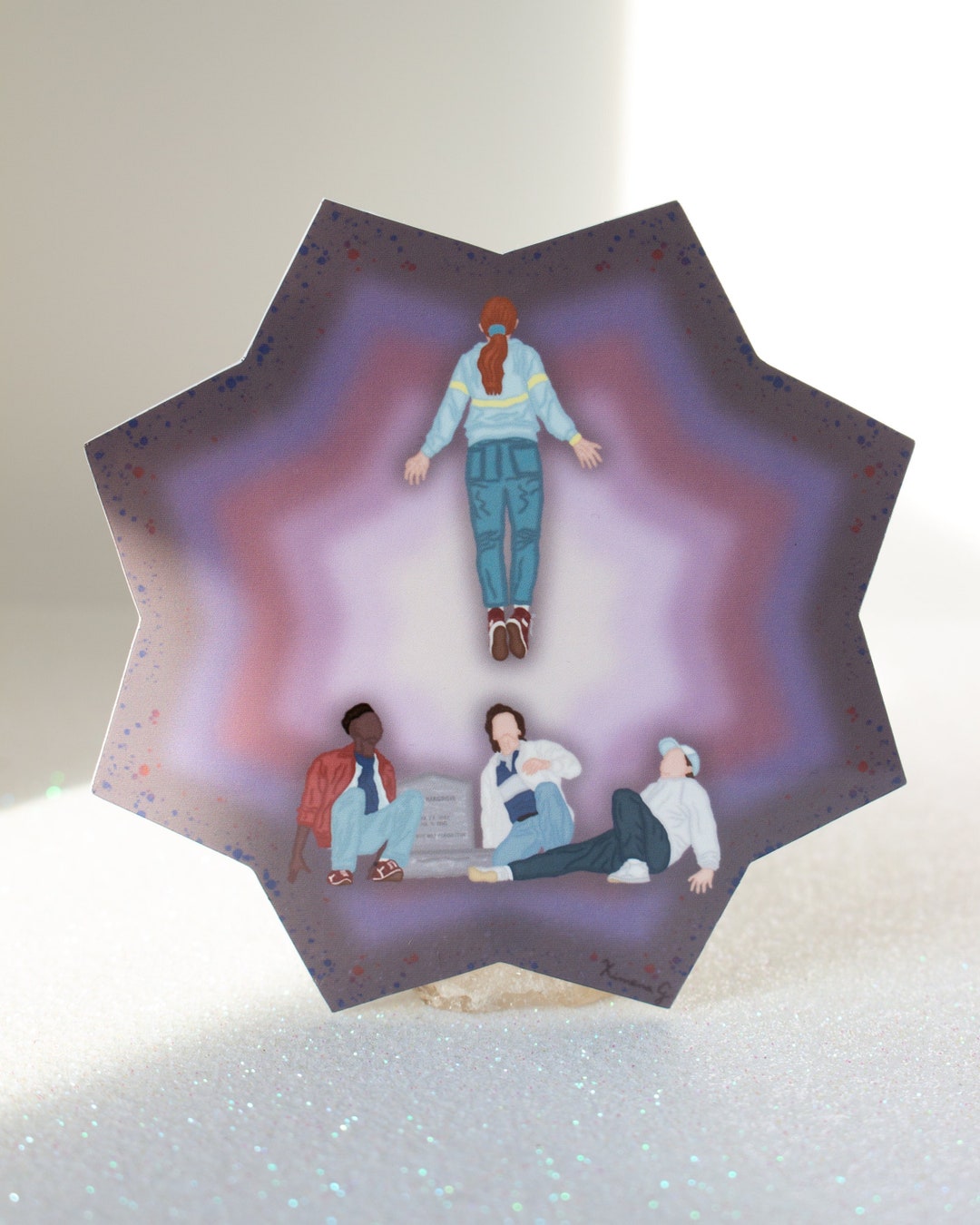 Sticker Waterproof Stranger Things Max Mayfield Possessed - Etsy UK