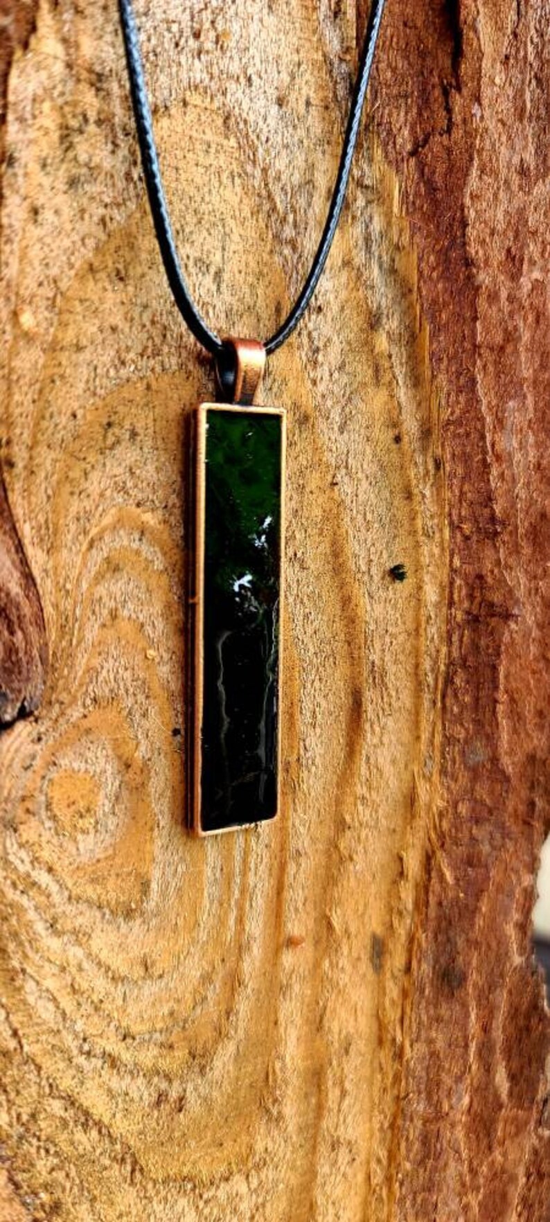 Coal Necklace Bituminous Pendant Gift for Him Gift for Her - Etsy