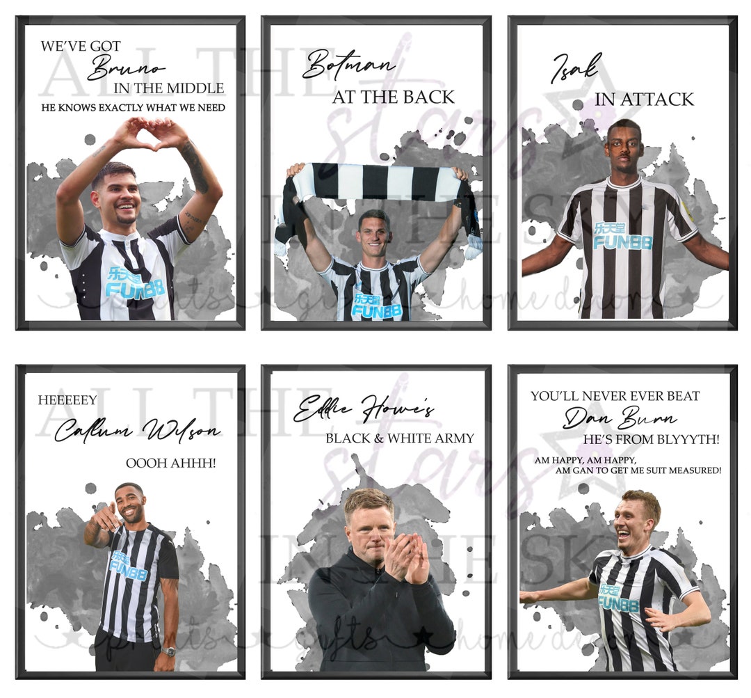 Nufc Home Print Wall Art Home Decor Newcastle Prints Home Inspo Prints ...