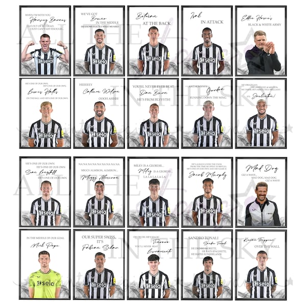 Newcastle United Wall Art - Etsy UK