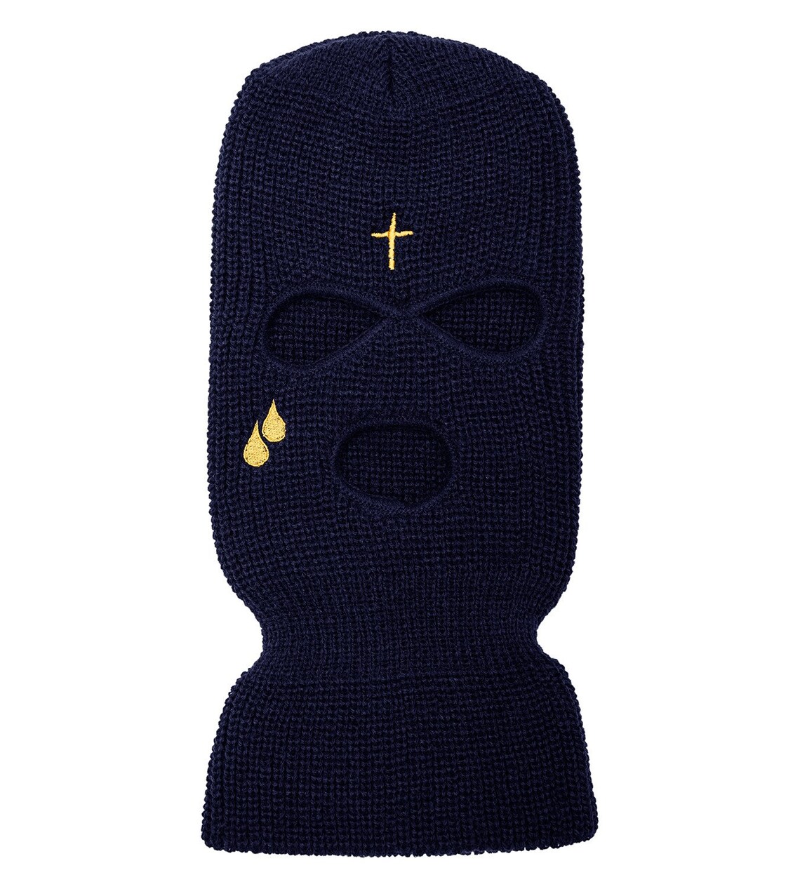 Blue Pain Ski Mask Balaclava Bally Tear Drops - Etsy