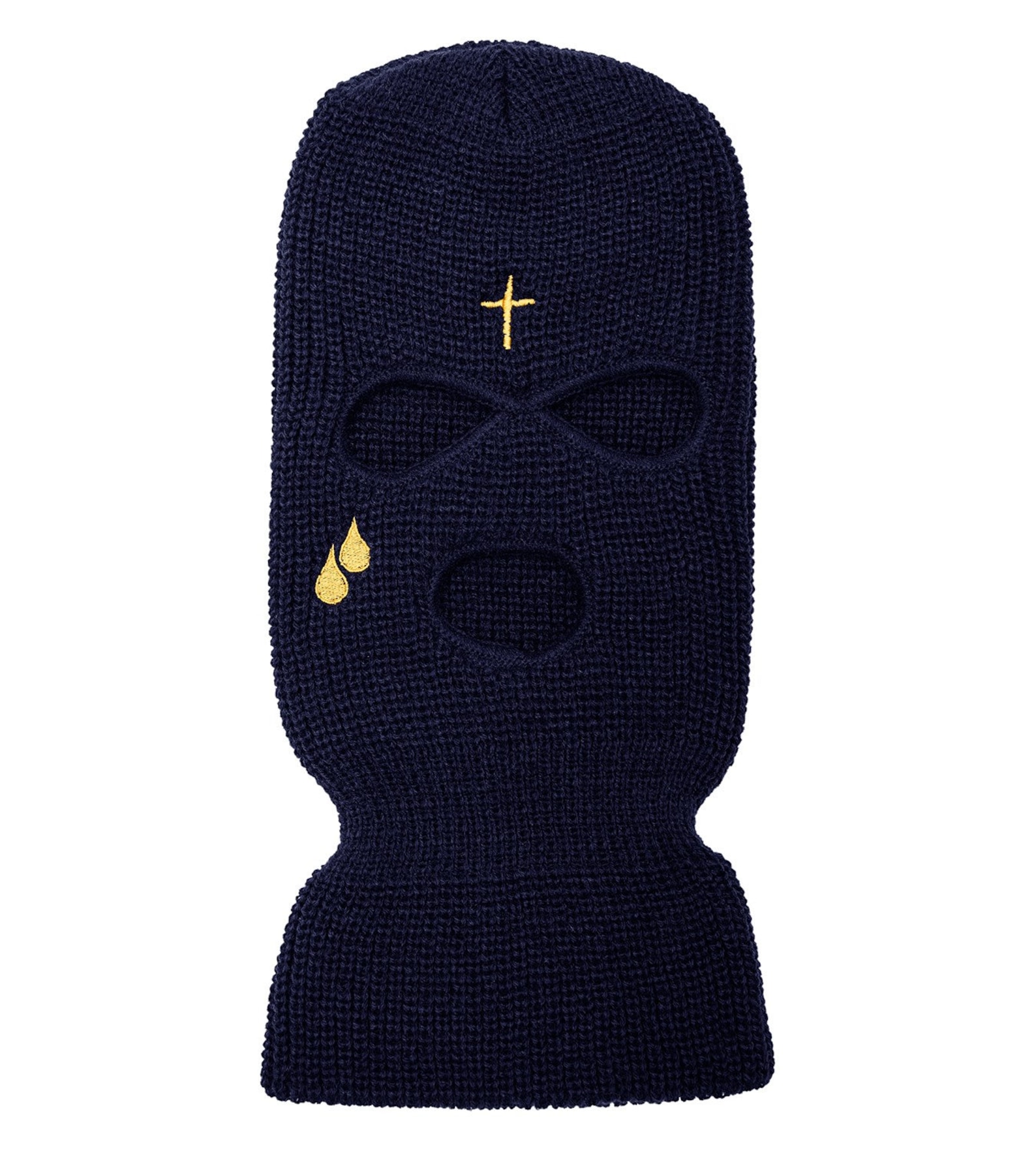 Blue Pain Ski Mask Balaclava Bally Tear Drops - Etsy
