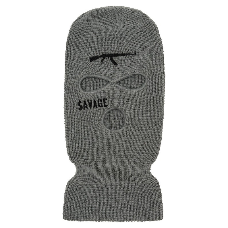 Savage Grey 47 Ski Mask - Etsy