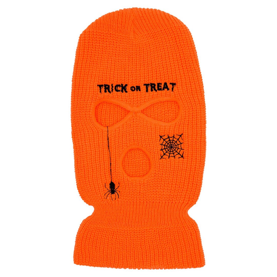 Trick or Treat Halloween Ski Mask - Etsy