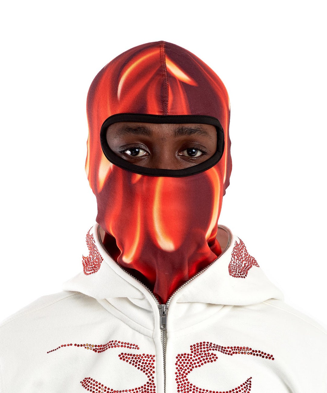 Flames Ski Mask Ninja Shiesty Yeet Mask - Etsy
