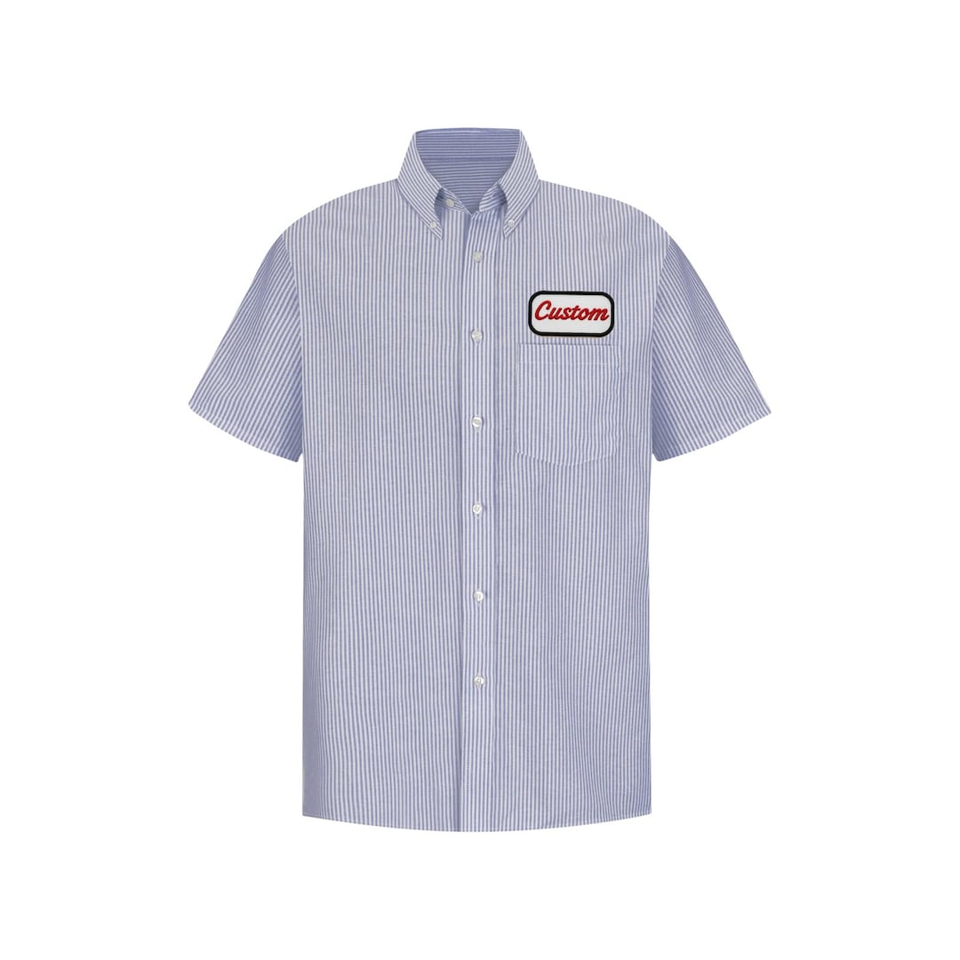 Custom Mechanic Shirt With Custom Patch With Your Name Work Shirt ...