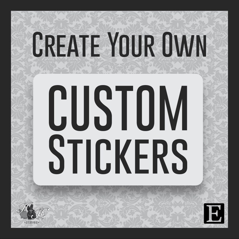 Create Your Own Stickers - Etsy
