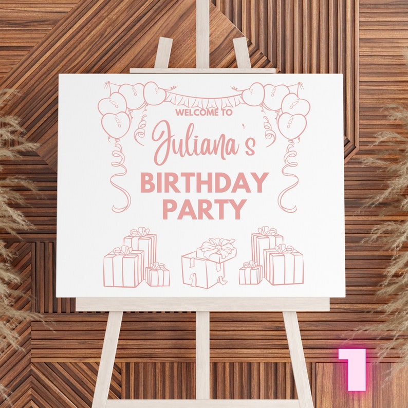 Custom Designed Birthday Party Vinyl Decal Personalised With - Etsy UK