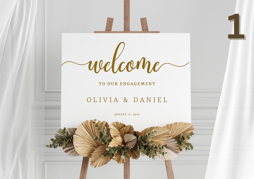 Custom Designed Engagement Vinyl Decal- Personalised With Your Details ...