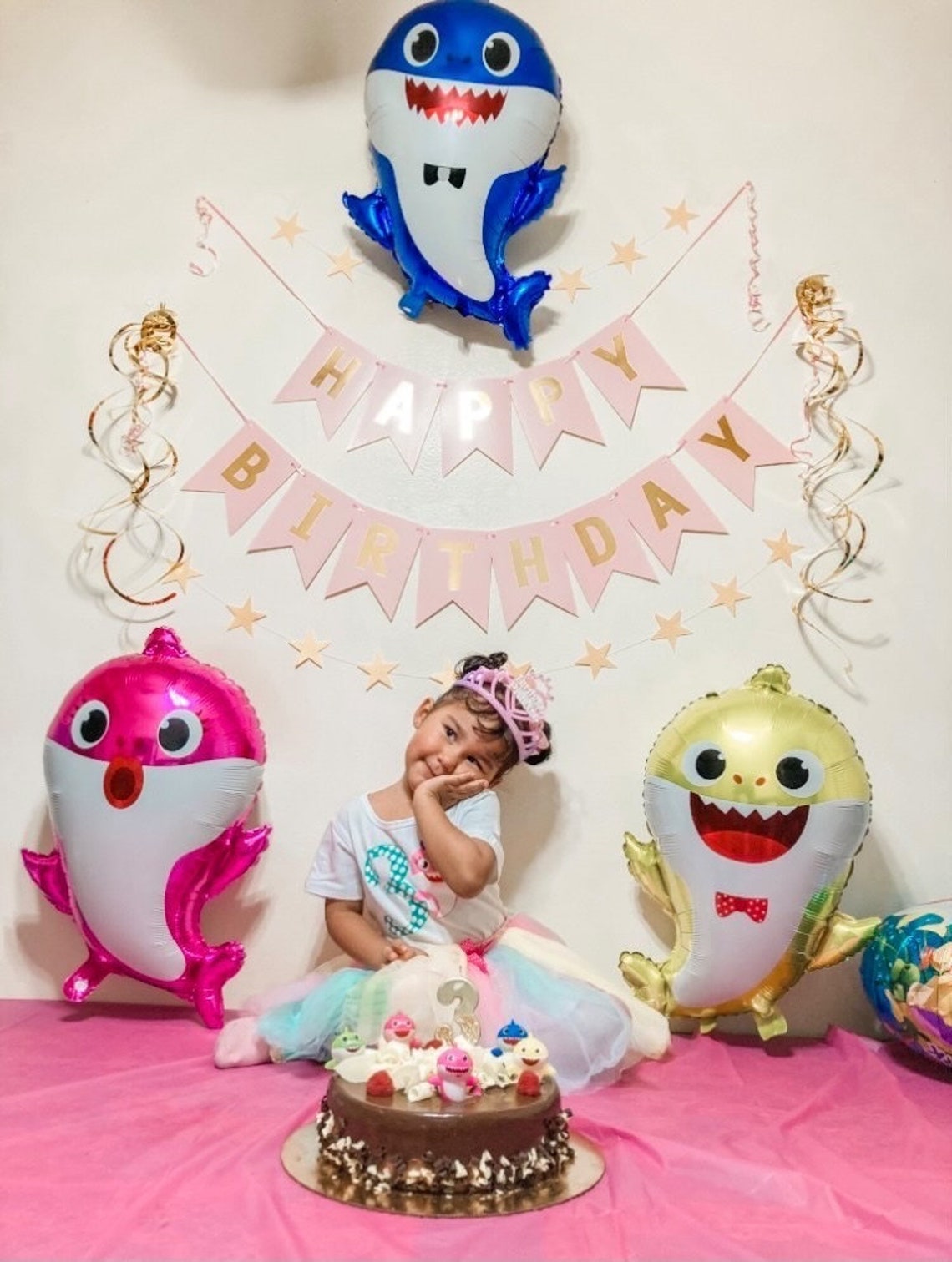 Happy Birthday Banner Kit Happy Birthday Decorations | Etsy