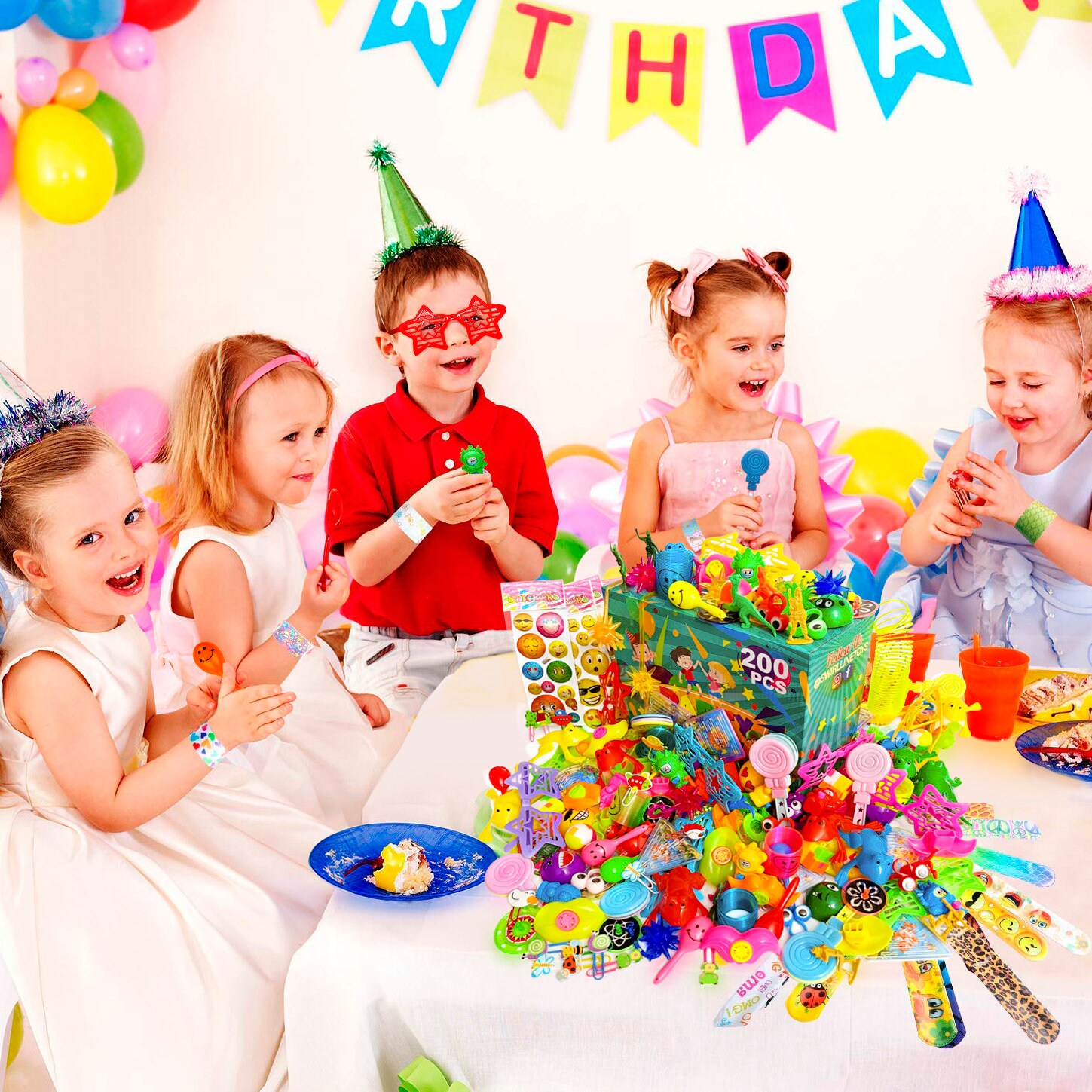 200 PCS Party Favors for Kids Pinata Filler Carnival Prizes | Etsy