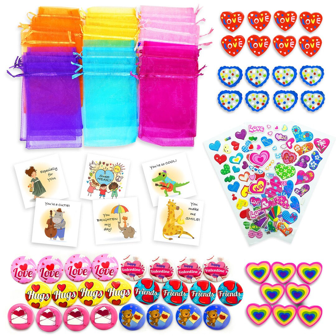 Valentine for Classroom Exchange - Valentine Party Favor for Kid ...