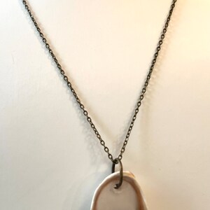 Lady Slipper Shell Periwinkle Necklace - Etsy