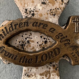 Christian Fish Cross - Etsy