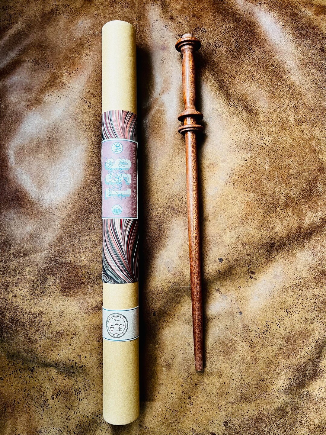 Handmade Wands of Distinction Mahogany & Niffler Claw - Etsy