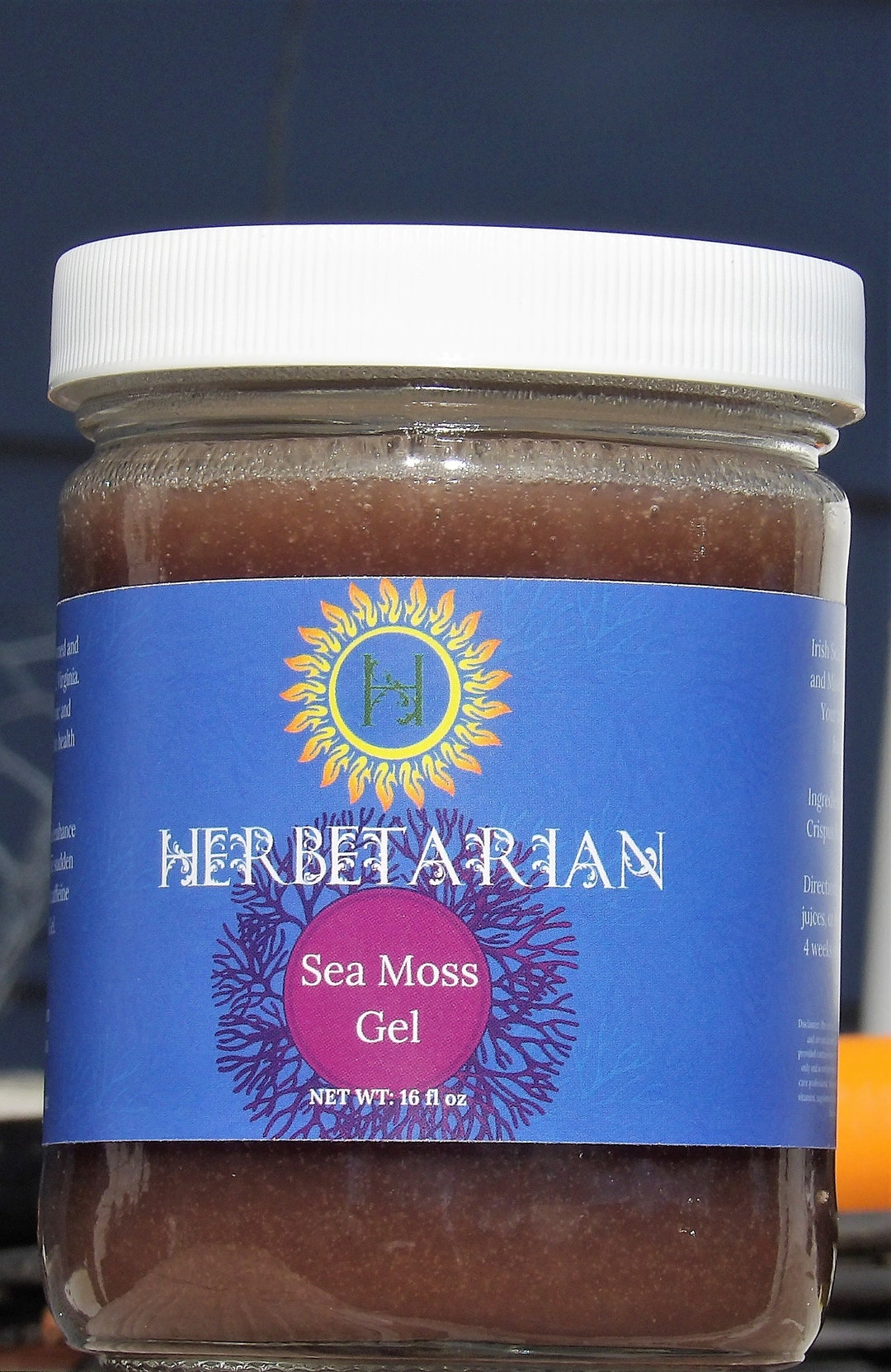Unflavored Irish Sea Moss Gel - 92 Trace Elements & Minerals ...