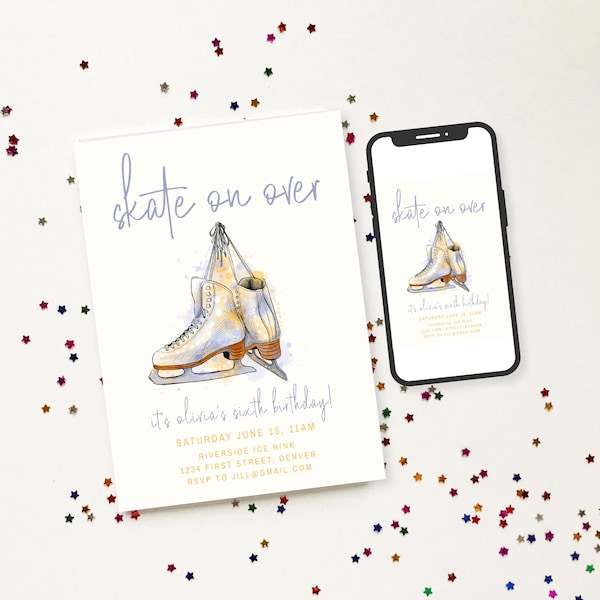 Ice Skating Party - Etsy