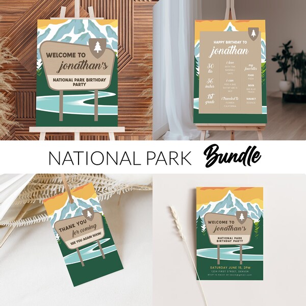Party Favors National Park Theme - Etsy
