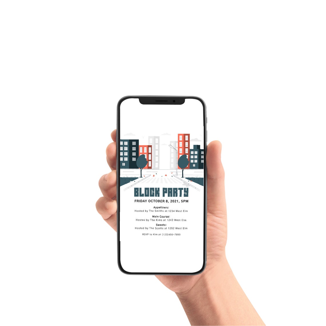 Editable and Customizable Block Party/neighborhood Party - Etsy