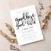 Farewell Party Invitation Template: Handwritten Font (digital Download ...