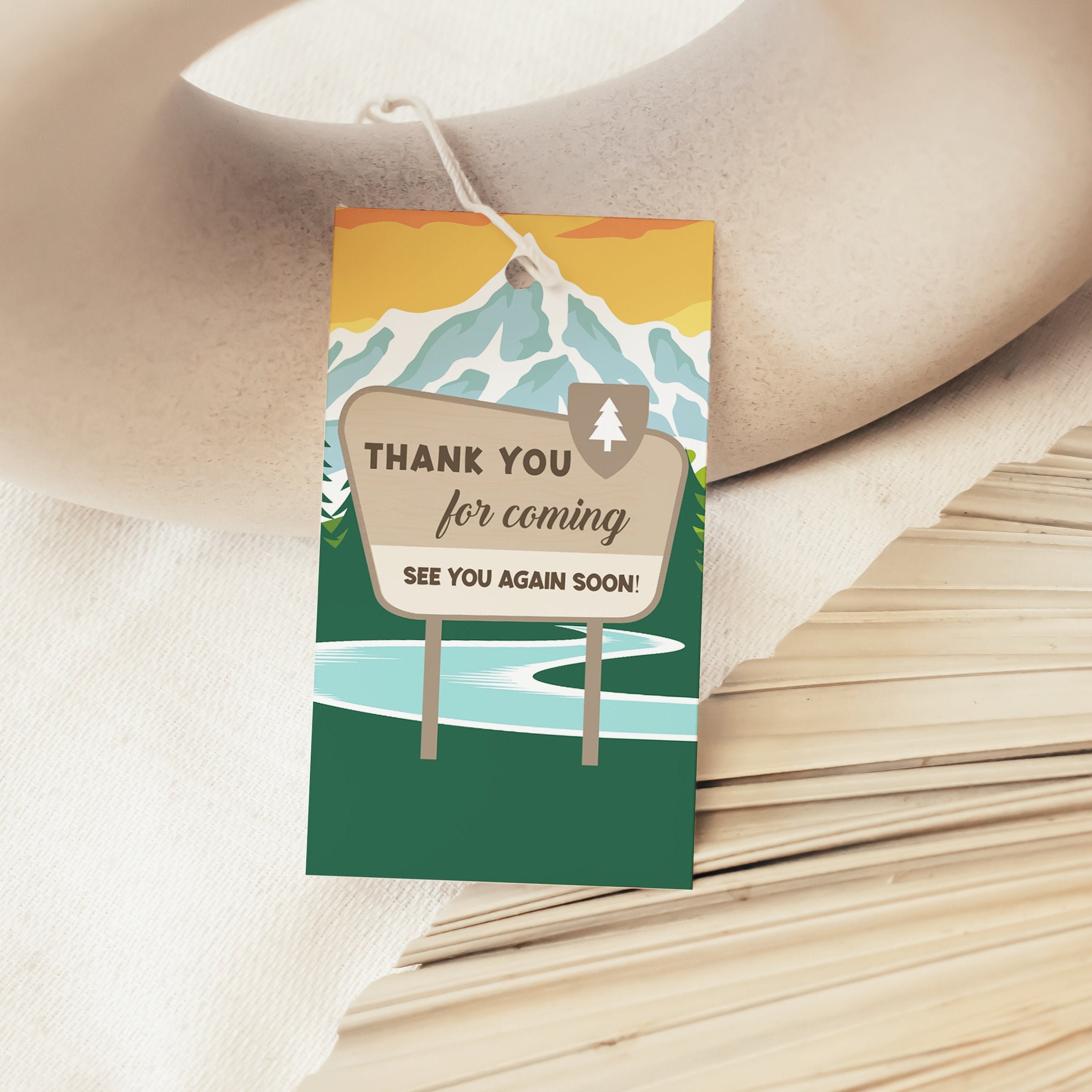 National Park/highway Sign Outdoor Theme Birthday Party - Etsy