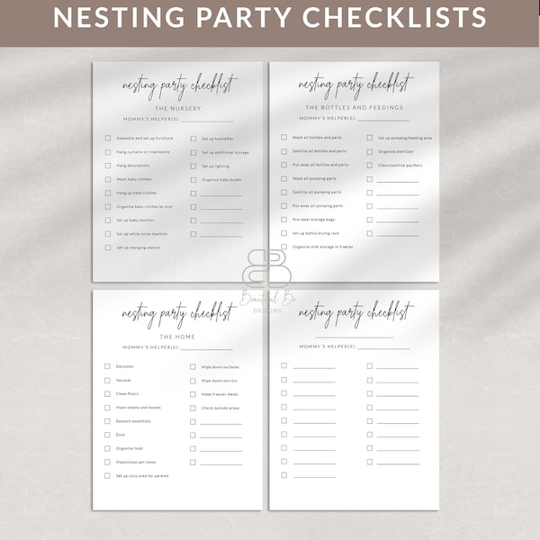 Nesting Party - Etsy