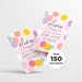 Polka Dot Birthday Party Invitation: Pink, Purple, Yellow (instant ...