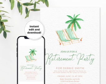 Retirement Beach Theme Party - Etsy