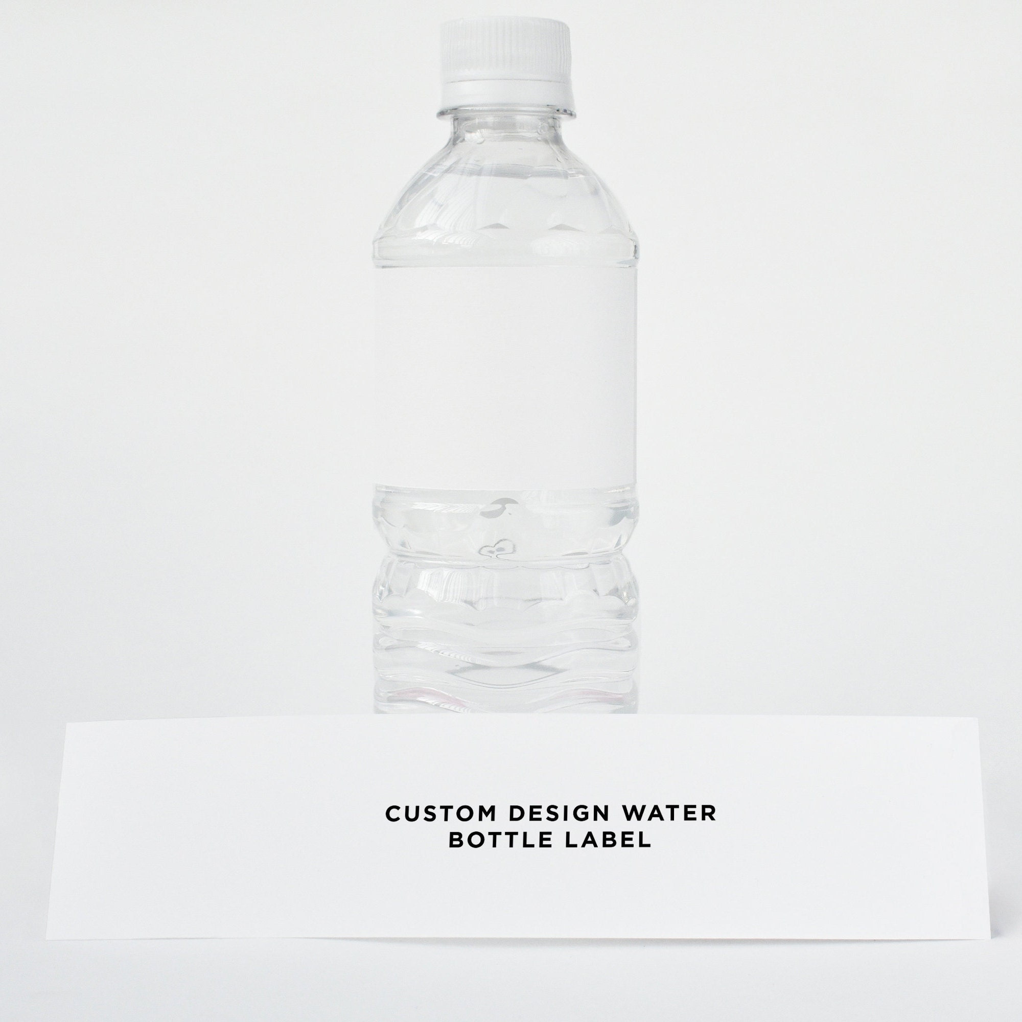 Custom Water Bottle Label Design - Etsy