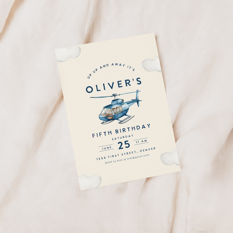 Helicopter Party - Etsy