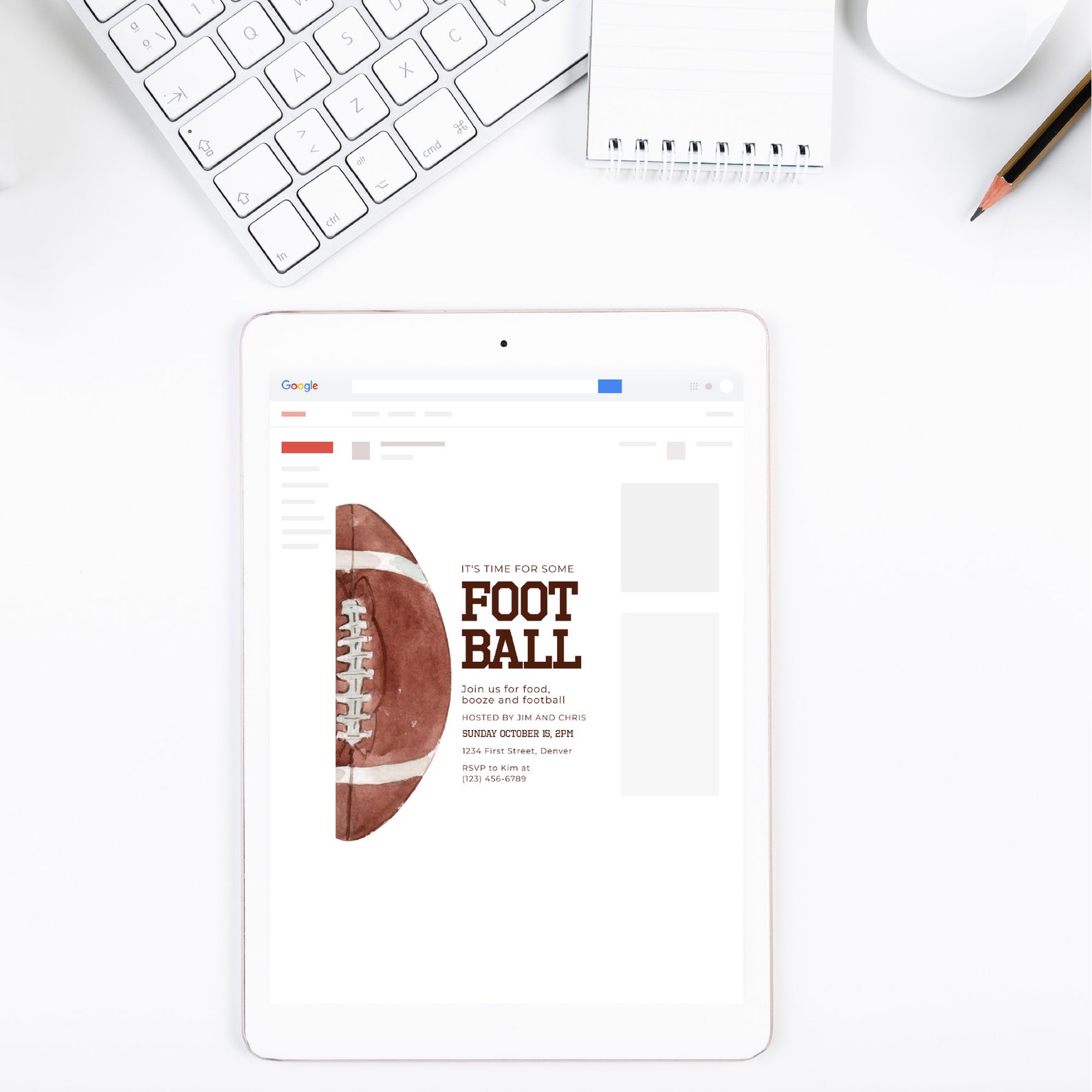 It's Time for Some Football Football/super Bowl Party - Etsy