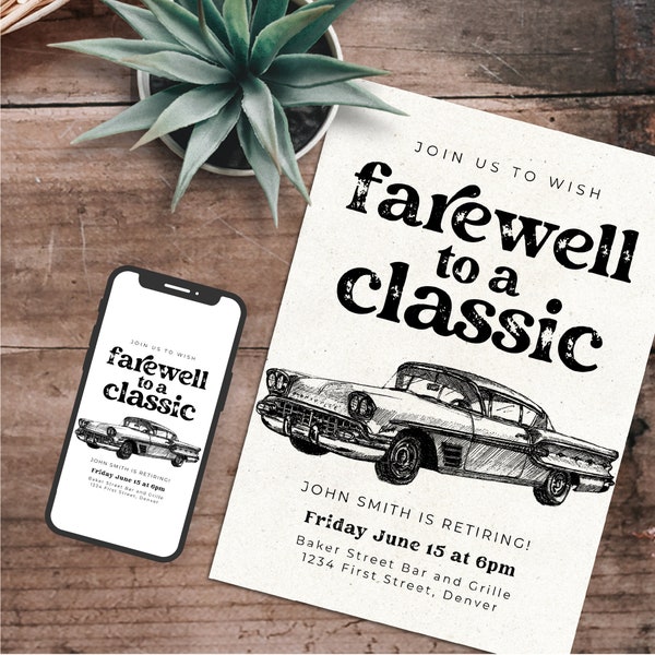 Car Retirement Party - Etsy