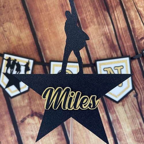 Hamilton Cake Topper - Etsy