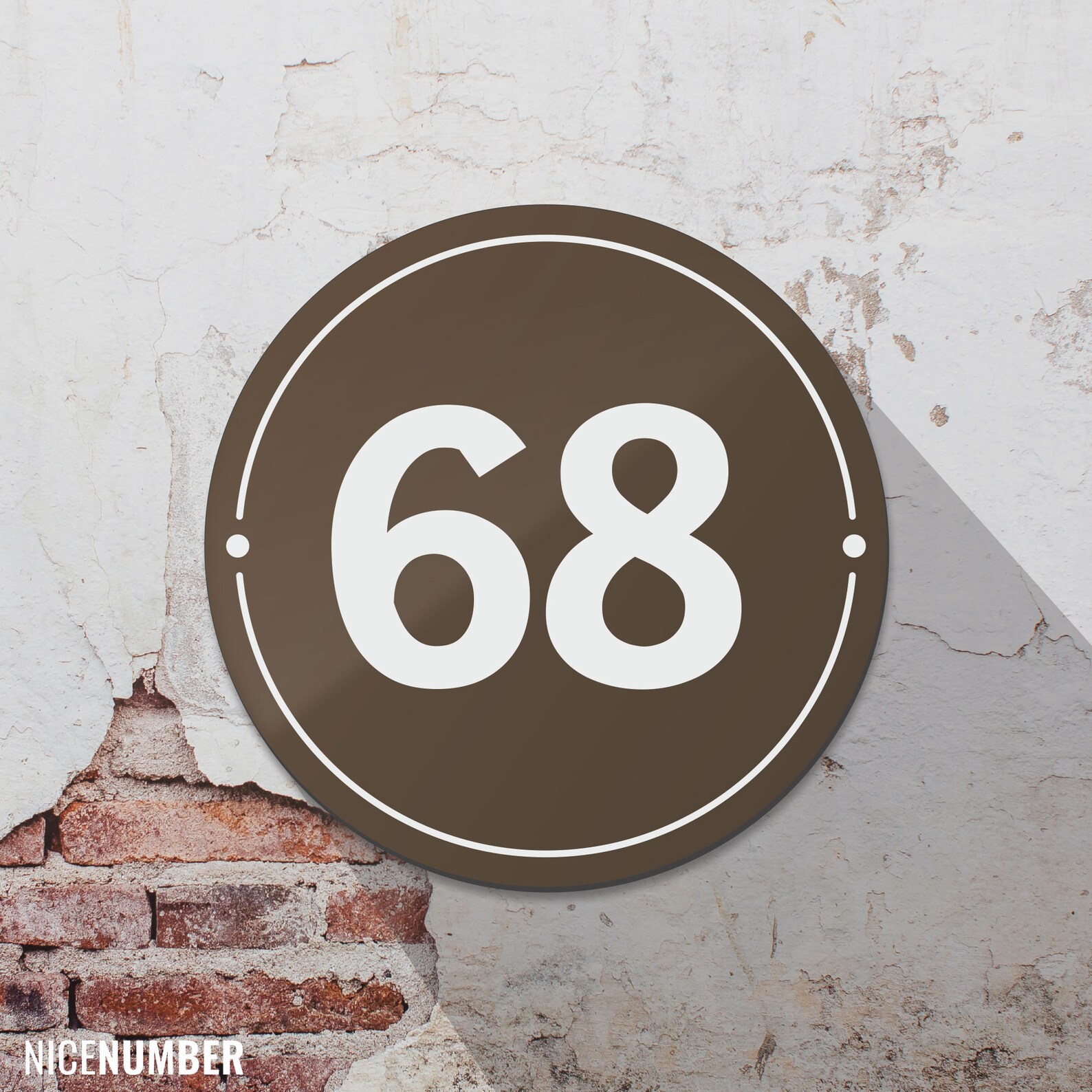 House Number | Address Plate | Personalized Address Sign | Aluminium ...