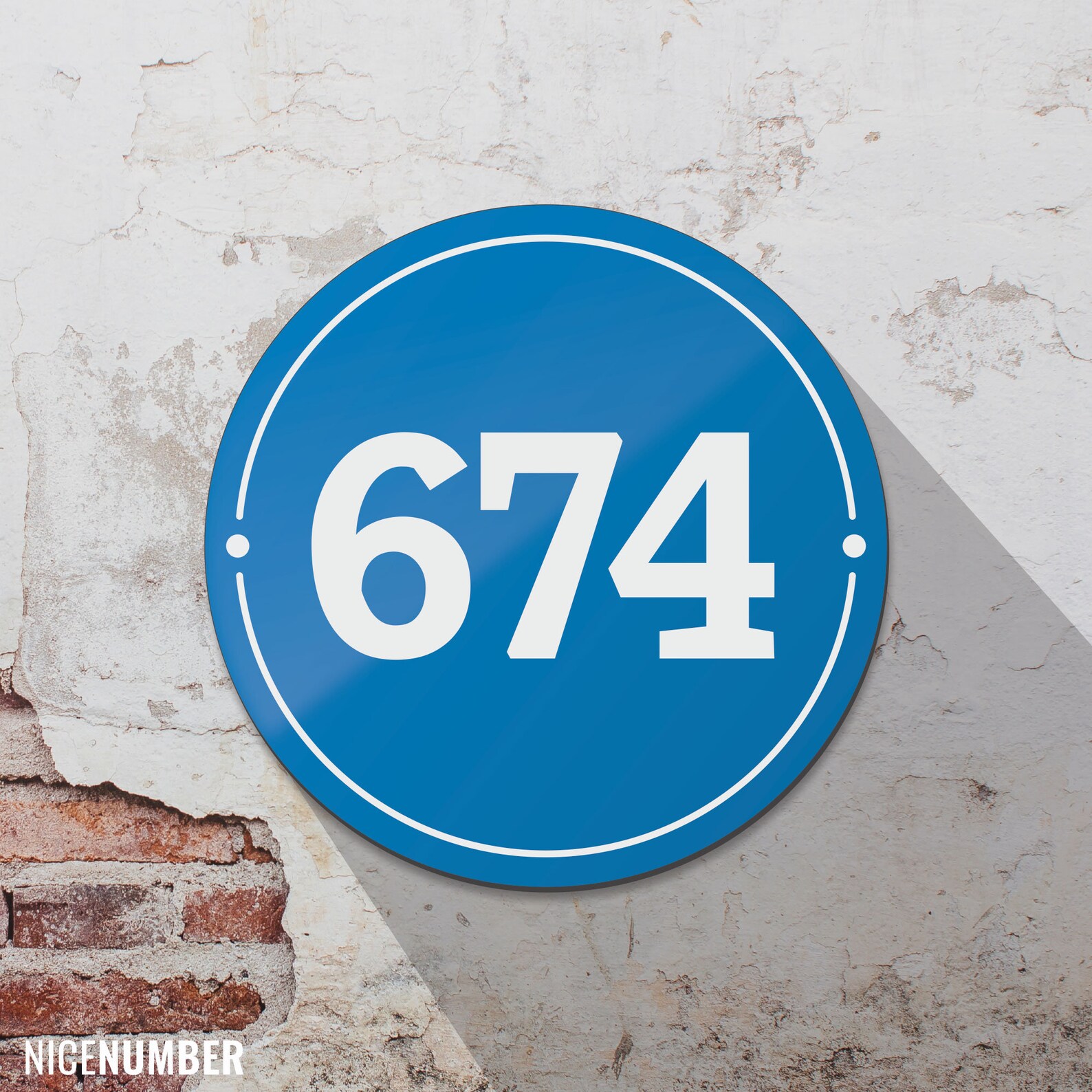 House Number | Address Plate | Personalized Address Sign | Aluminium ...