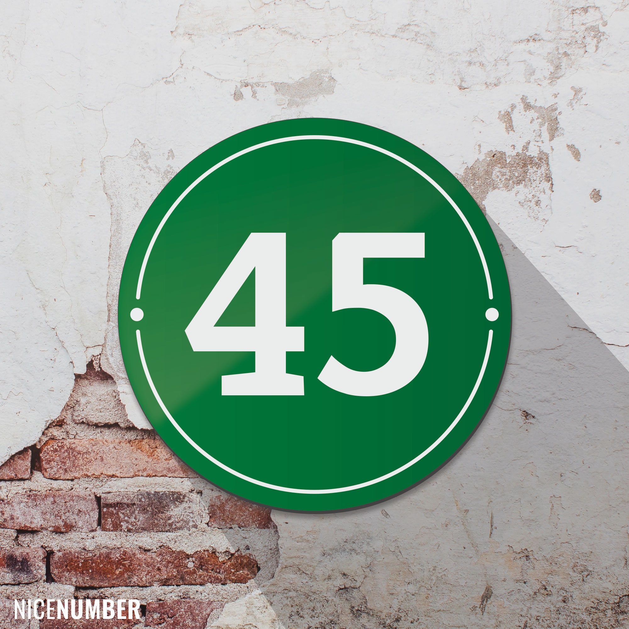 House Number | Address Plate | Personalized Address Sign | Aluminium ...