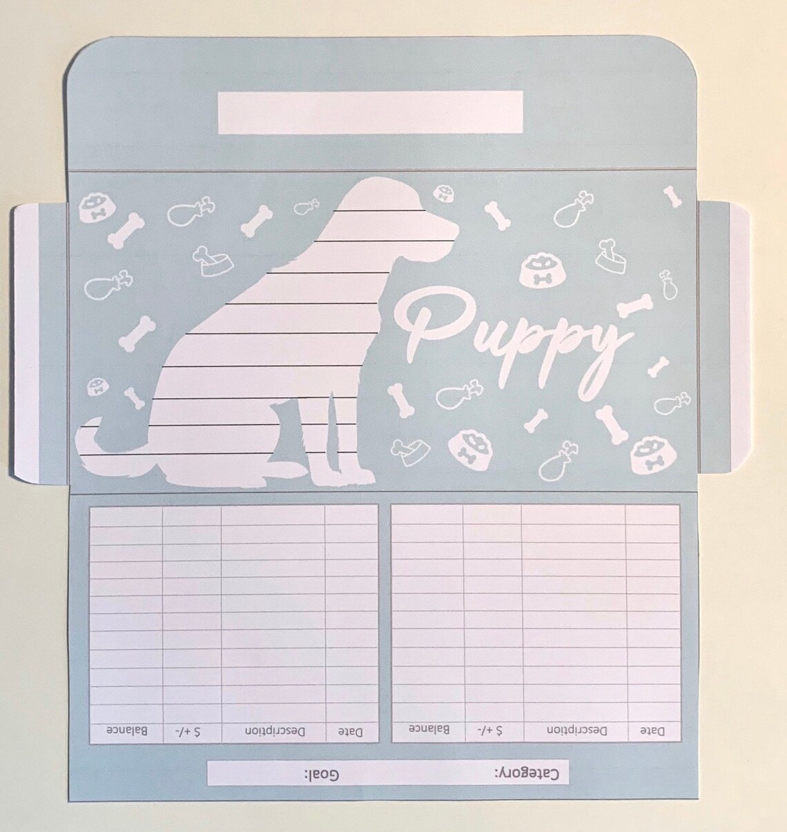 Printable Sinking Fund Cash Envelope With Visual Tracker - Etsy