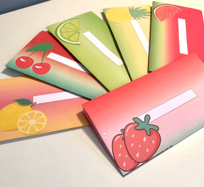 Printable Cash Envelopes, Expense Tracker, Horizontal, Zero Based ...