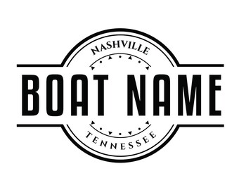Boat Transom Signs - Etsy