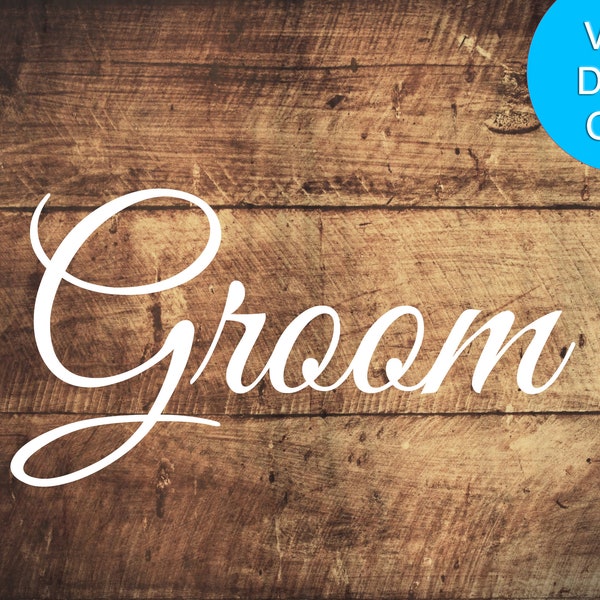Groom Decal - Etsy